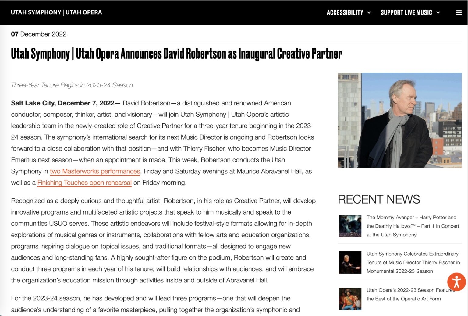 Conductor David Robertson – David Robertson—conductor, artist, thinker ...